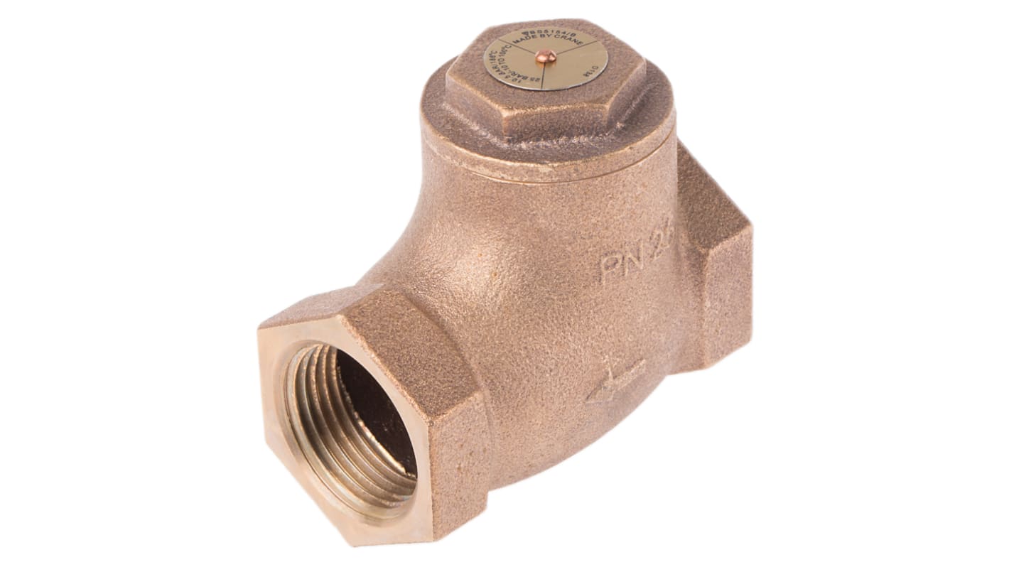 RS PRO Bronze Single Check Valve, BSPT 1in, 25 bar | RS