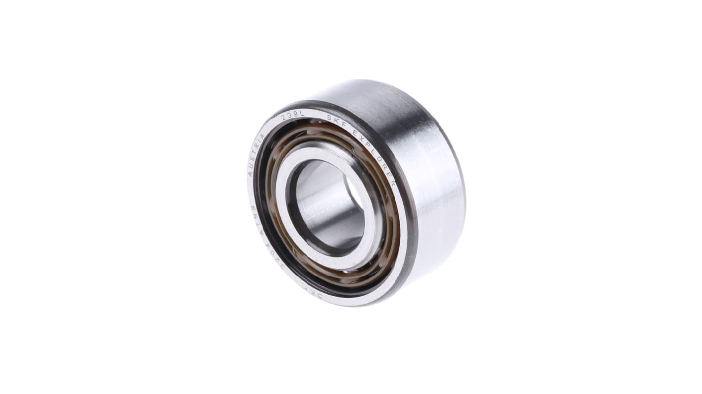 SKF 3204A Double Row Angular Contact Ball Bearing- Open Type 20mm I.D ...