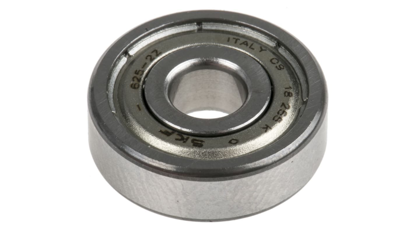 SKF 625-2Z Single Row Deep Groove Ball Bearing- Both Sides Shielded 5mm ...