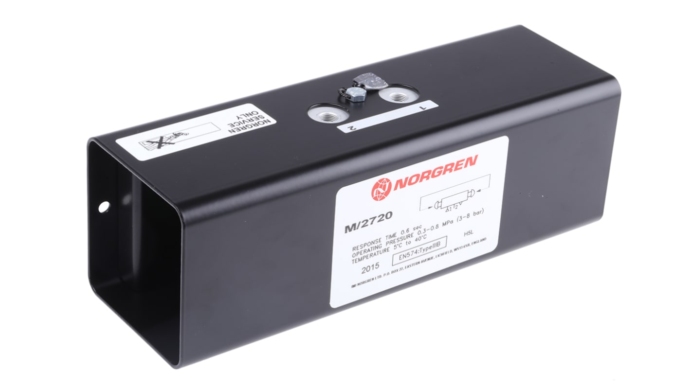 M/2720 | Norgren Safety Start Unit, 3bar to 8 bar | RS