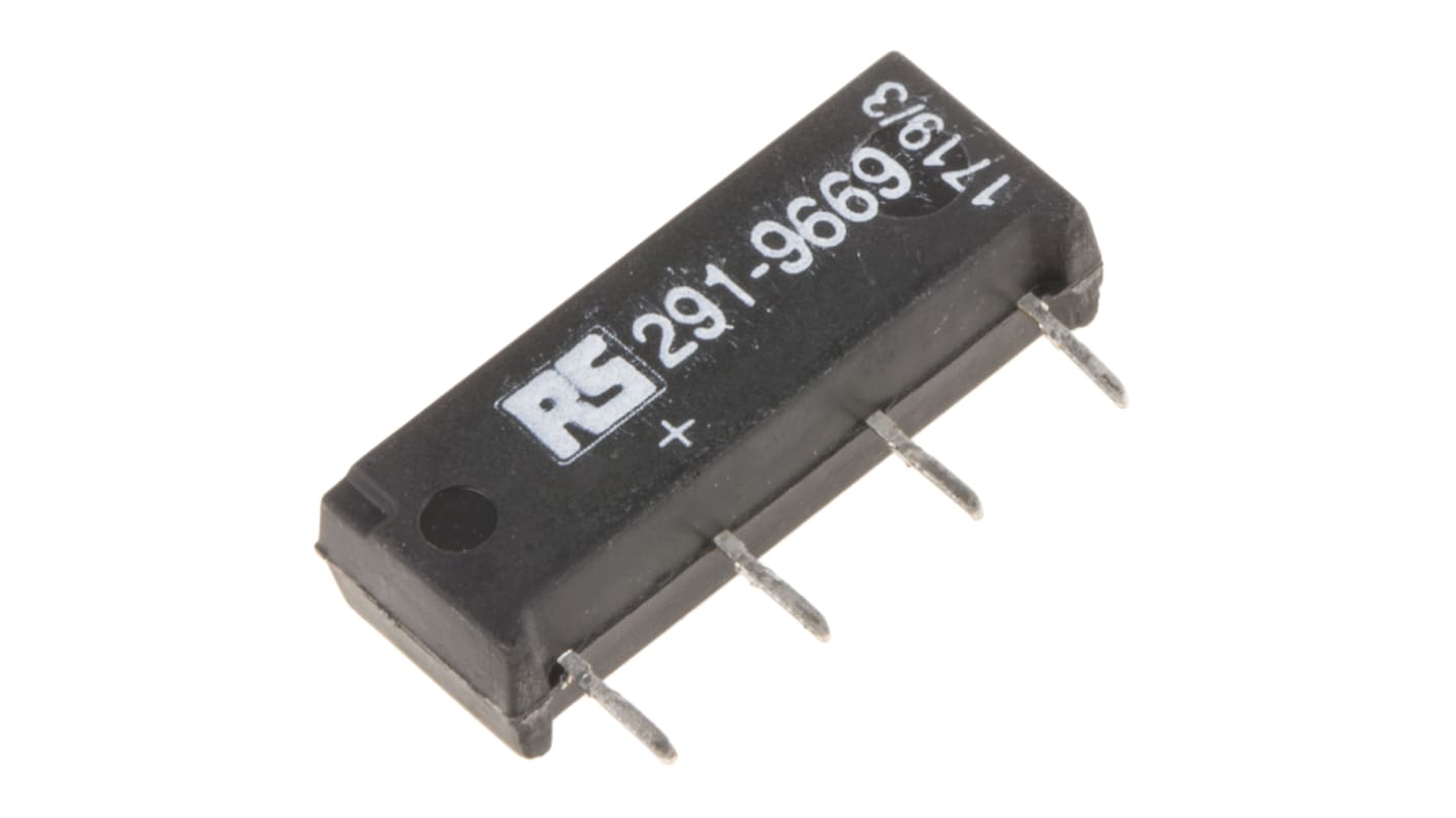 SIL05-1A72-BV669 | Meder PCB Mount Reed Relay, 5V dc Coil, SPST, 200V ...