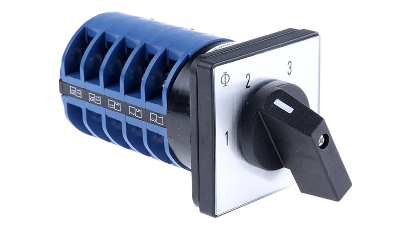 C26A270/GBA001E | Kraus & Naimer, 3P 3 Position Multi Step Cam Switch ...