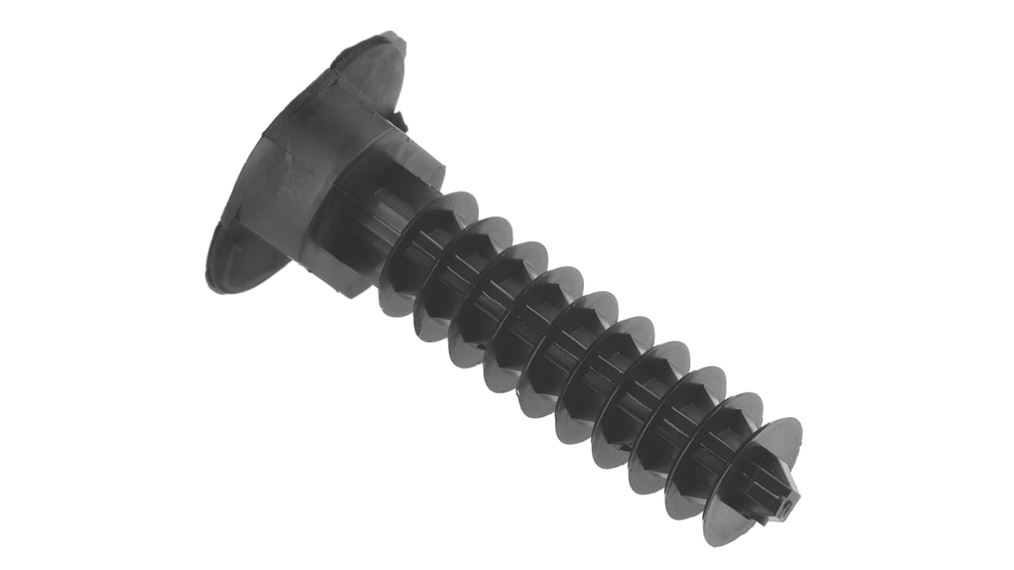 0 319 55 | Embase pour serre-câbles Legrand Colson noire, Ø fixation 0 ...