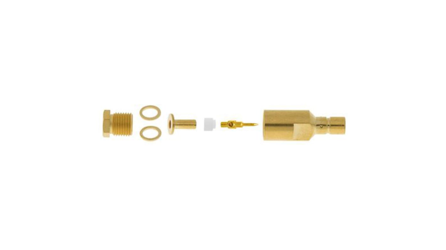 R114205000W | Radiall, jack Cable Mount SMB Connector, 50Ω, Clamp ...