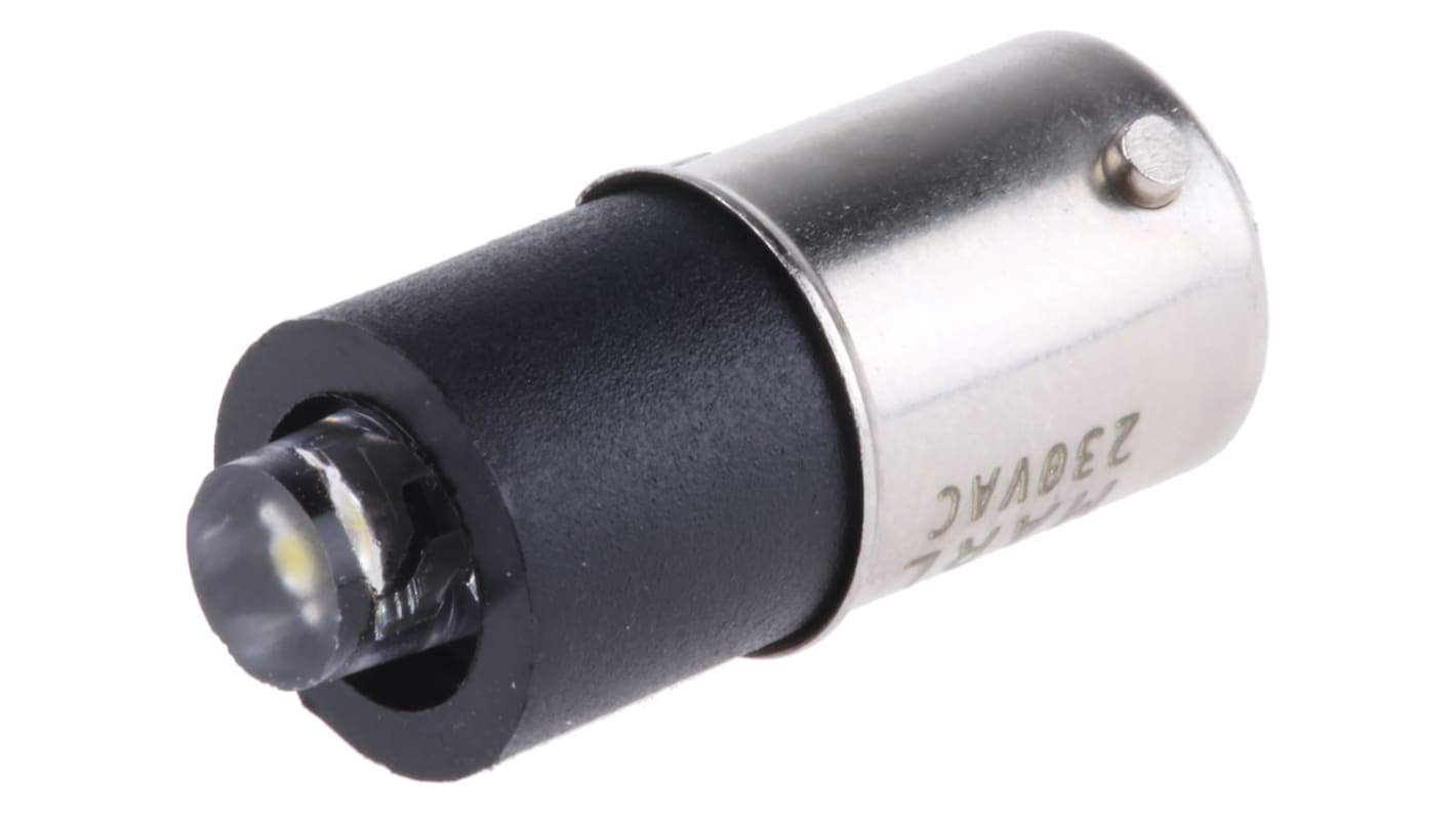 215-997-76-38 | Marl White LED Indicator Lamp, 230V ac, BA9s Base, 4 ...