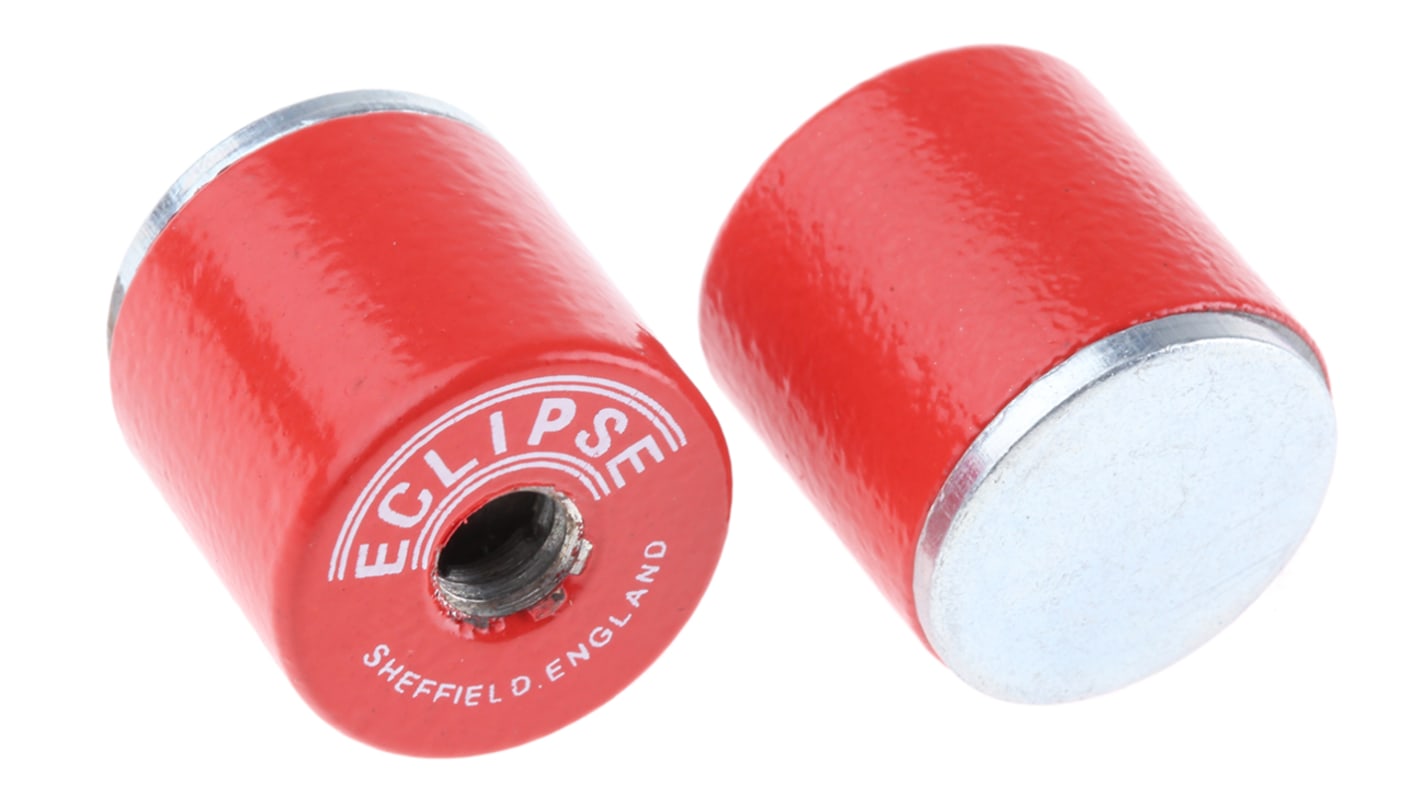 831 | Eclipse Pot Magnet 17.5mm Threaded Hole M6 Aluminium Alloy, 2 ...
