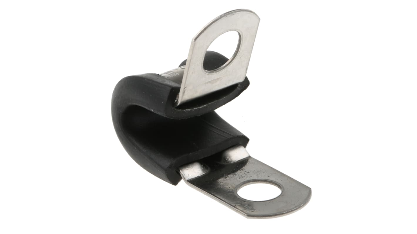 PCSR6RS | JCS 6mm Black, Stainless Steel P Clip | RS