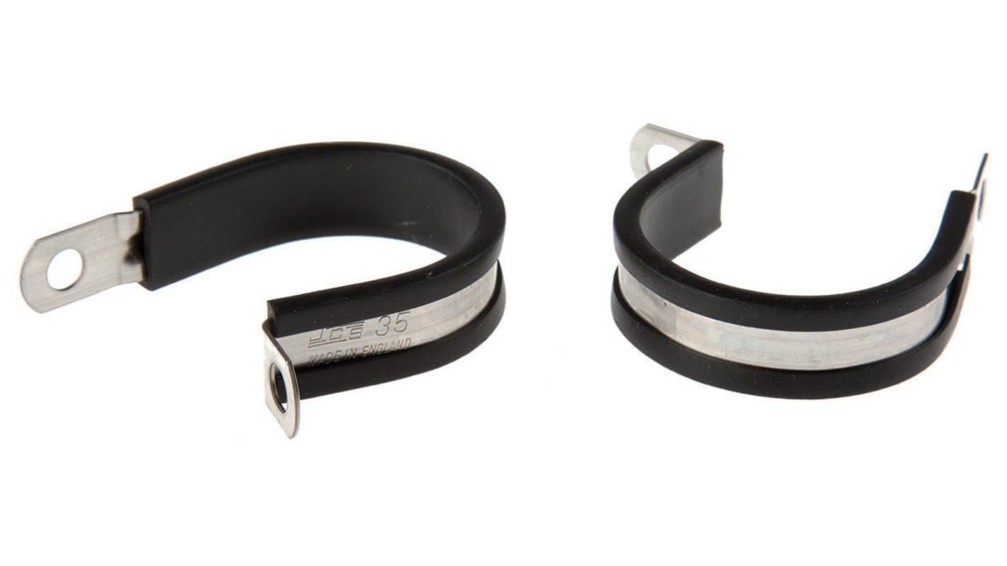 PCSR35RS | JCS 35mm Black, Stainless Steel P Clip | RS