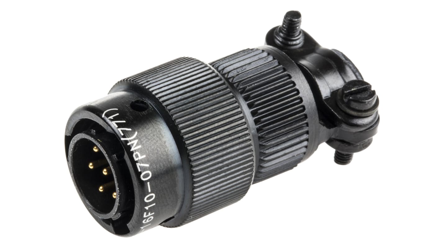 62LC-16F10-07PN(771) | Amphenol Limited, 62LC 7 Way Cable Mount MIL ...