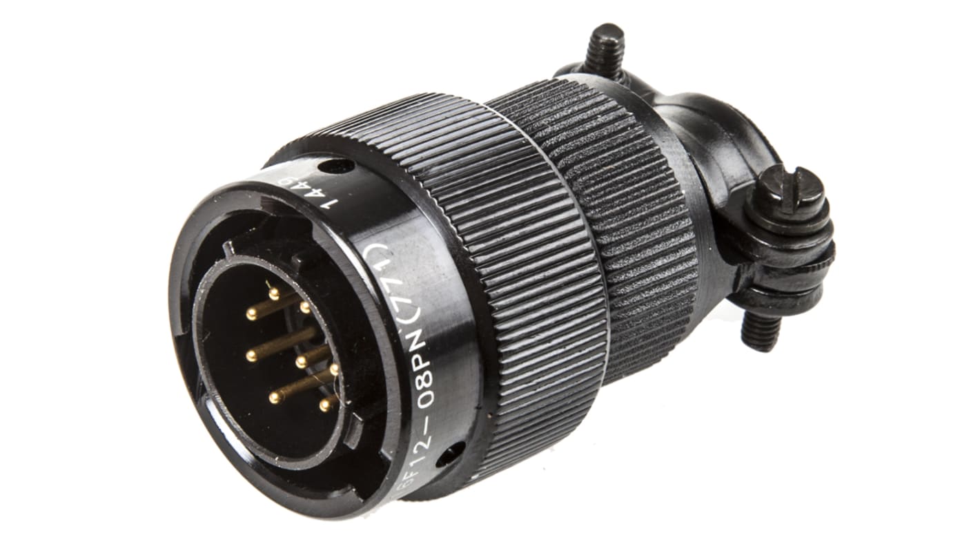 62LC-16F12-08PN(771) | Amphenol Limited, 62LC 8 Way Cable Mount MIL ...