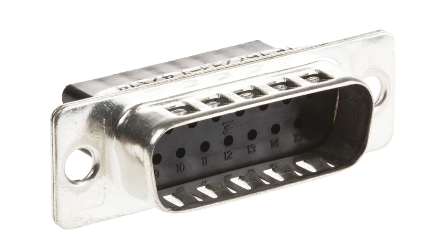 167293-1 | TE Connectivity Amplimite HDP-20 15 Way Cable Mount D-sub ...