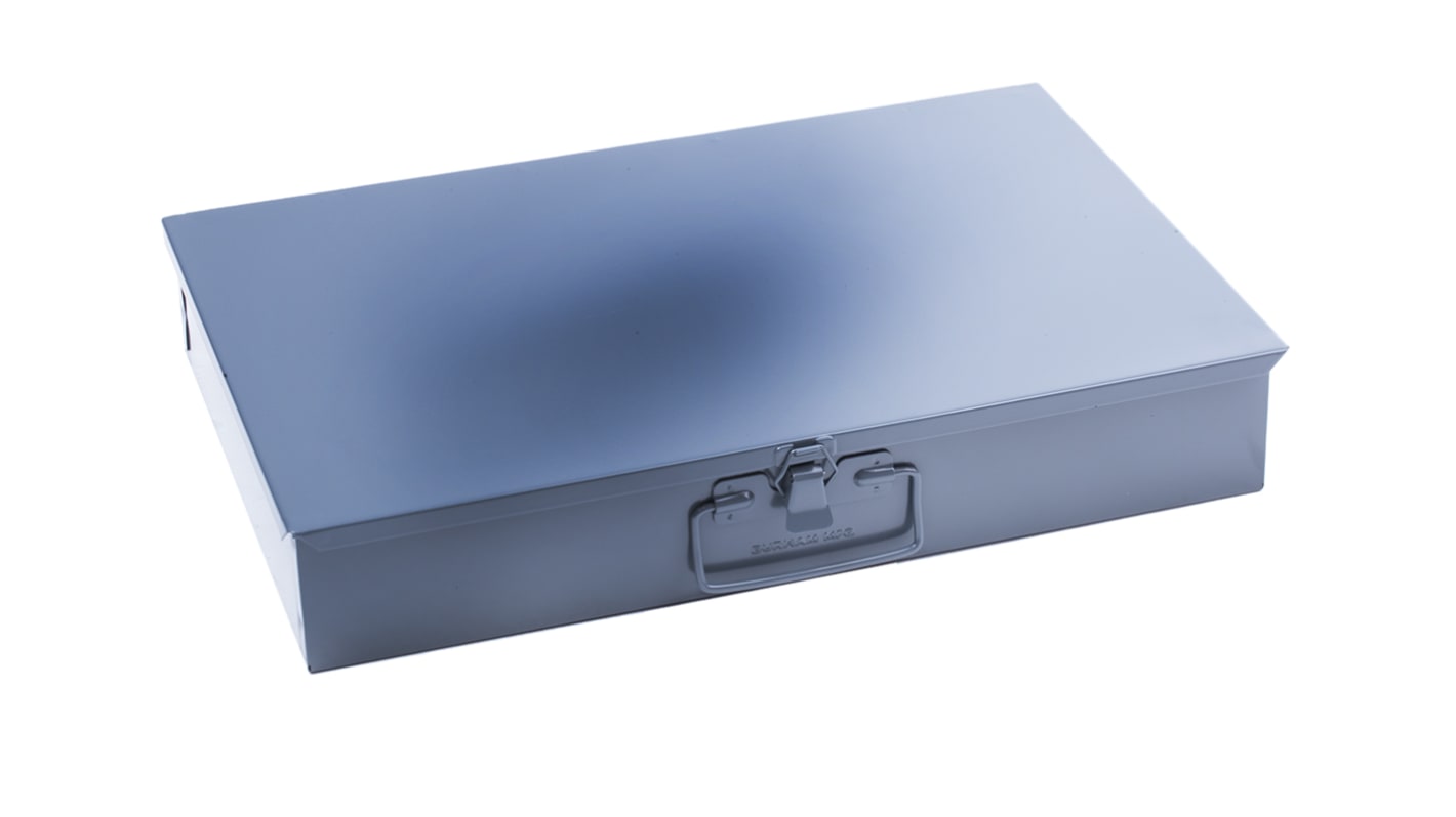 Durham 16 Cell Grey Steel Compartment Box, 76mm x 457mm x 304mm | RS