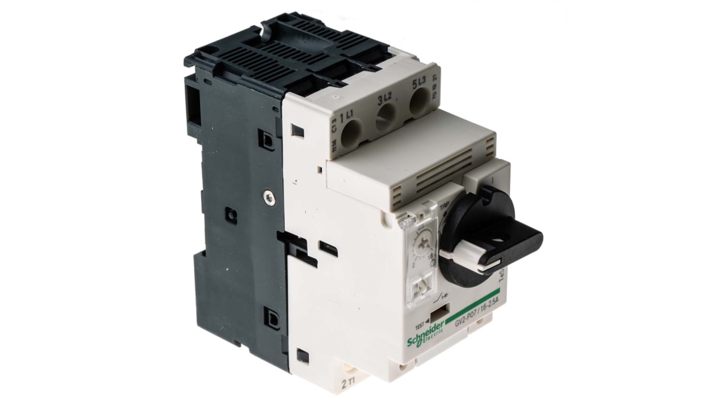 GV2P07 | Schneider Electric 1.6 → 2.5 A TeSys Motor Protection Circuit ...