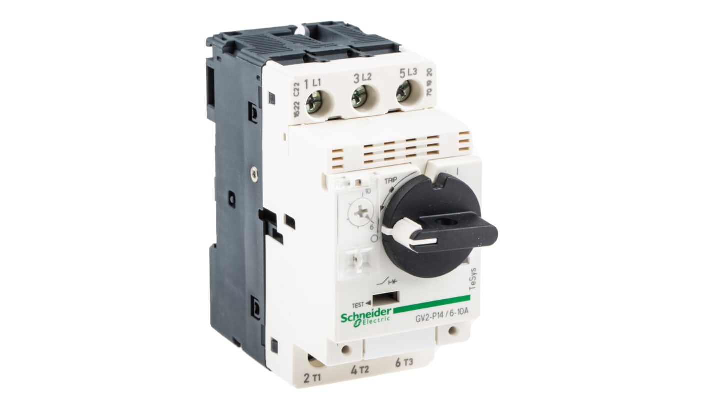 GV2P14 | Schneider Electric 6 → 10 A TeSys Motor Protection Circuit ...