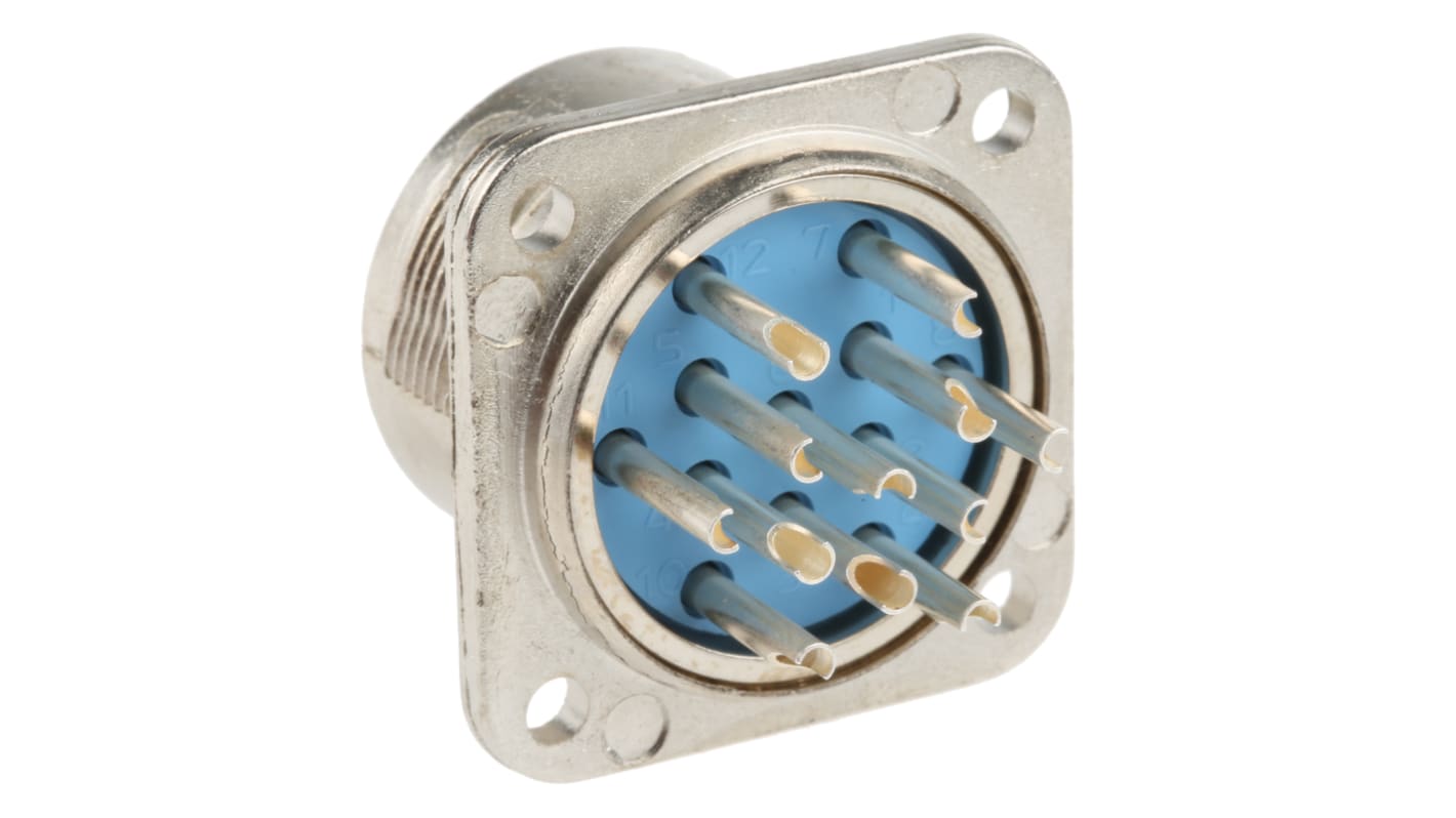 5366 120 06 | Jaeger Circular Connector, 12 Contacts, Panel Mount ...