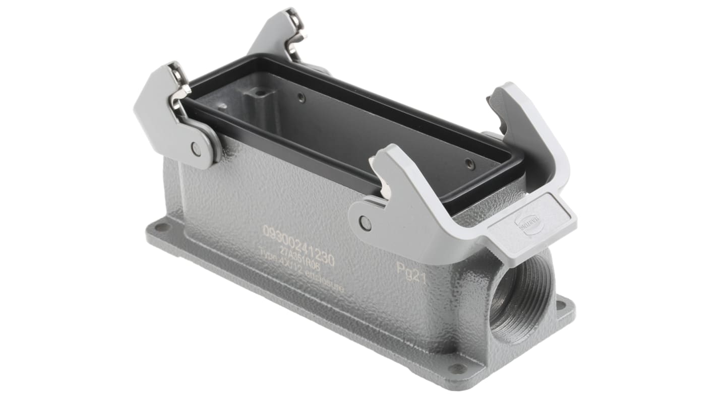 09300241230 | HARTING Han B Heavy Duty Power Connector Housing | RS
