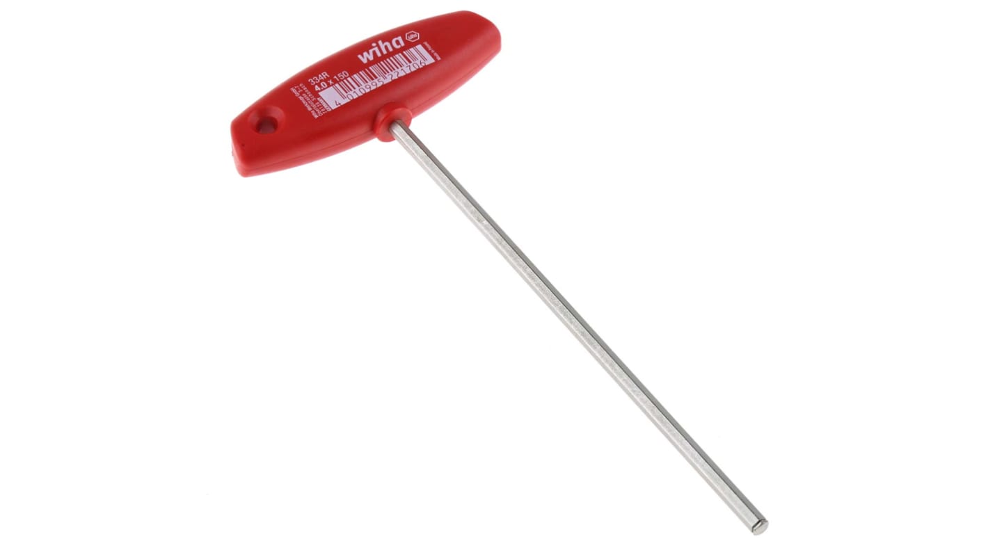 22170 | Wiha T Shape Metric Hex Key, 4mm | RS