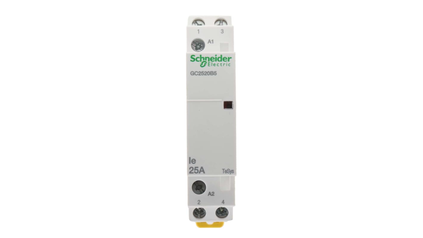 GC2520B5 | Schneider Electric TeSys GC GC25 Contactor, 24 V ac Coil, 2 ...