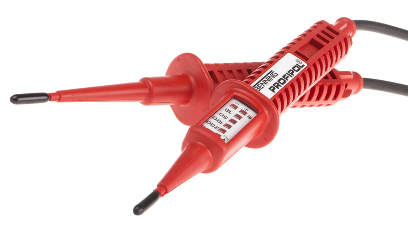 Benning PROFIPOL, LED Voltage Indicator, 400V, Mains Powered, CAT IV ...