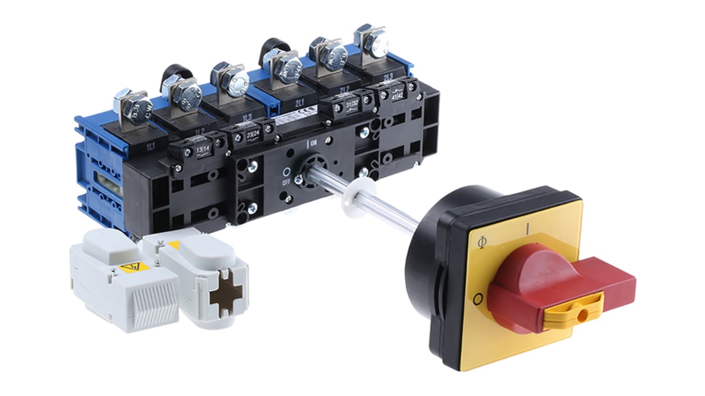 KG126 T206/GBA010 VE | Kraus & Naimer 6P Pole Isolator Switch - 125A ...