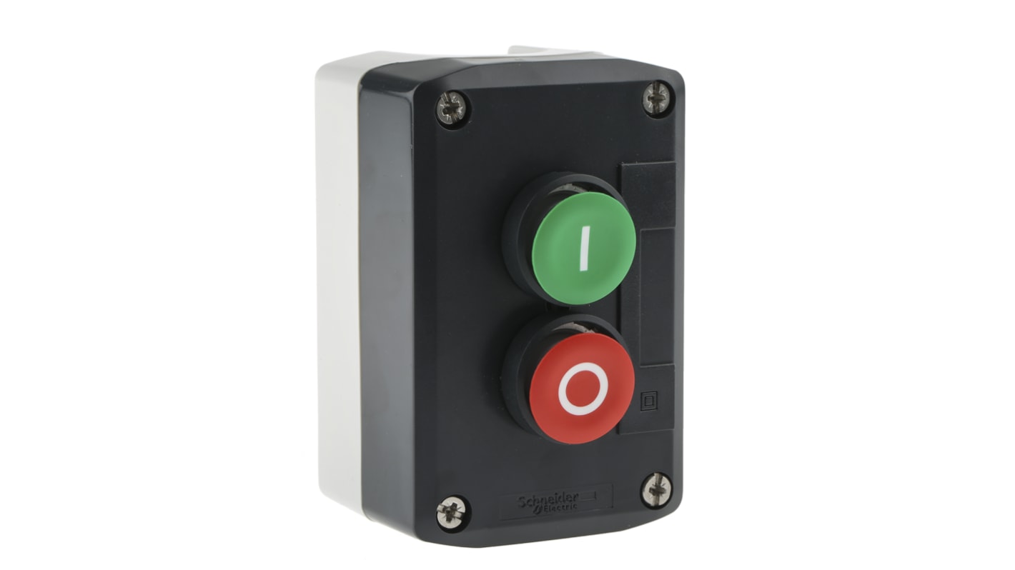 XALD213 | Schneider Electric Spring Return Enclosed Push Button - SPST ...