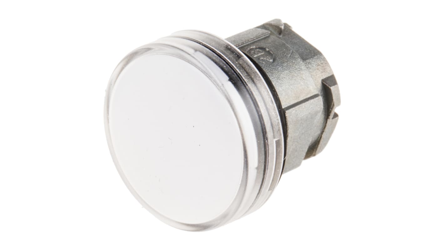ZB4BV013 | Schneider Electric White Pilot Light Head, 22mm Cutout ...