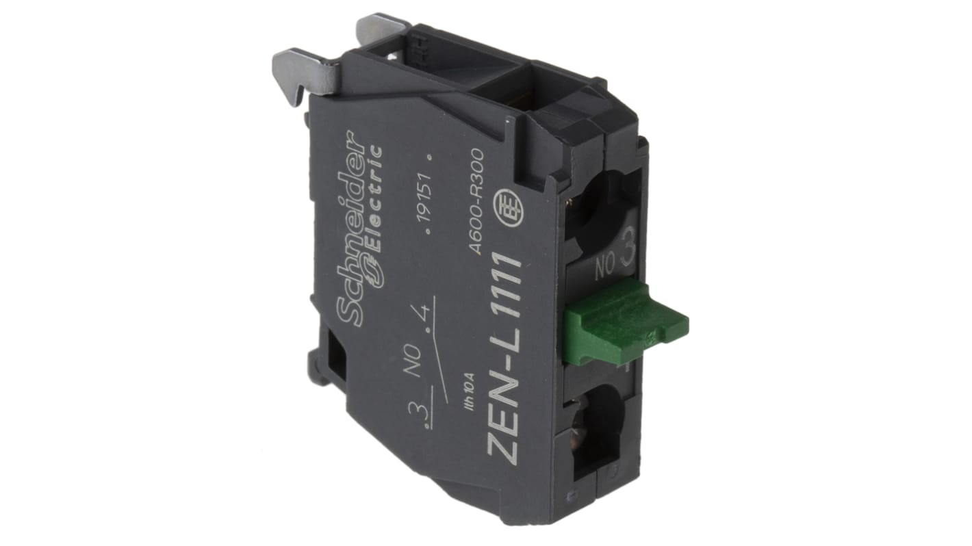 ZENL1111 | Schneider Electric Harmony XAL Series Contact Block, 600V ...