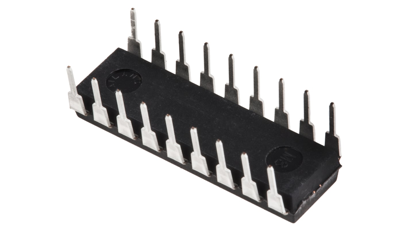 Microchip PIC16F84-10/P, 8bit PIC Microcontroller, PIC16F, 10MHz, 1K x ...