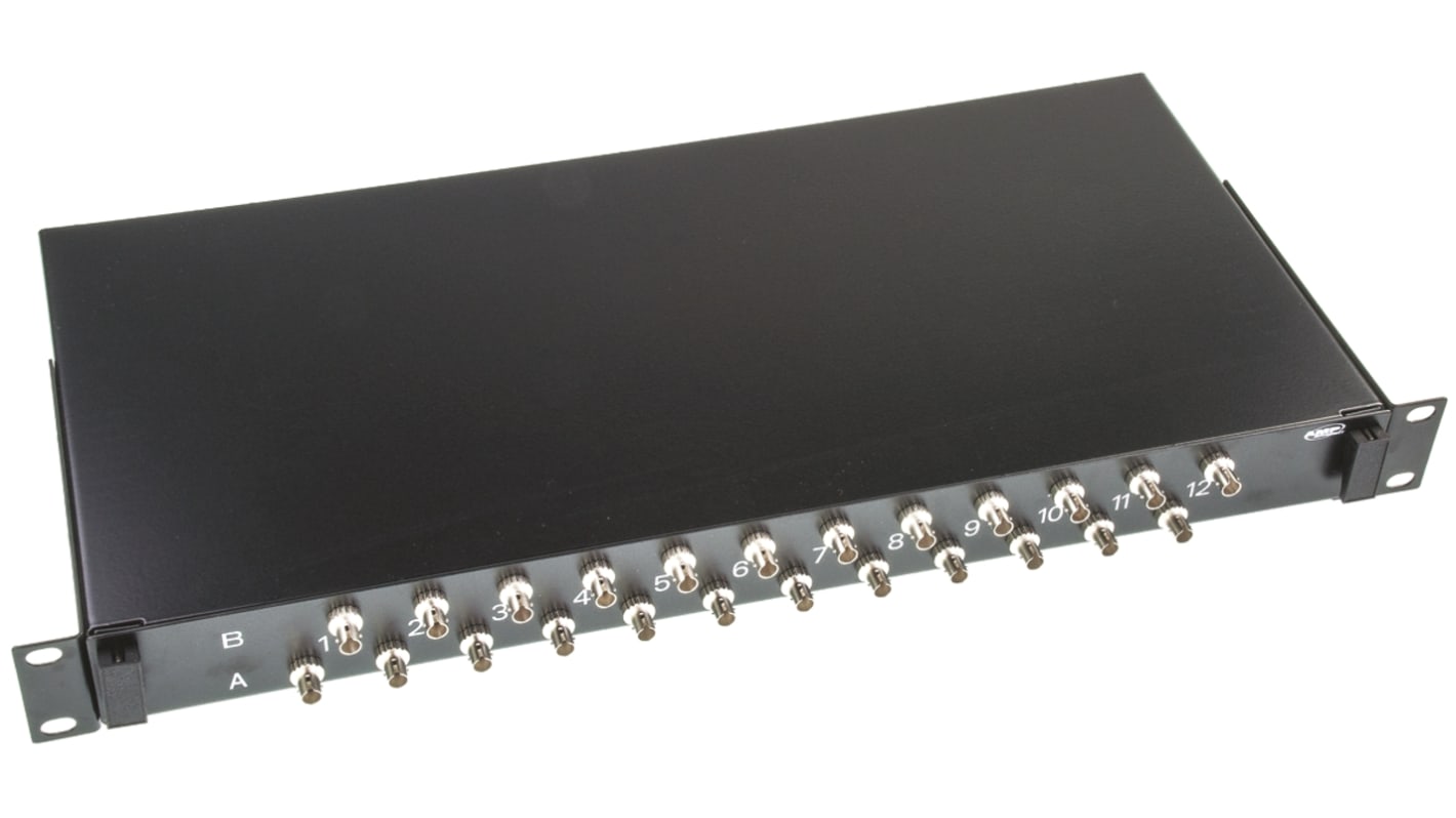 4-1206480-4 | TE Connectivity 24 Port ST Multimode Fibre Optic Patch ...