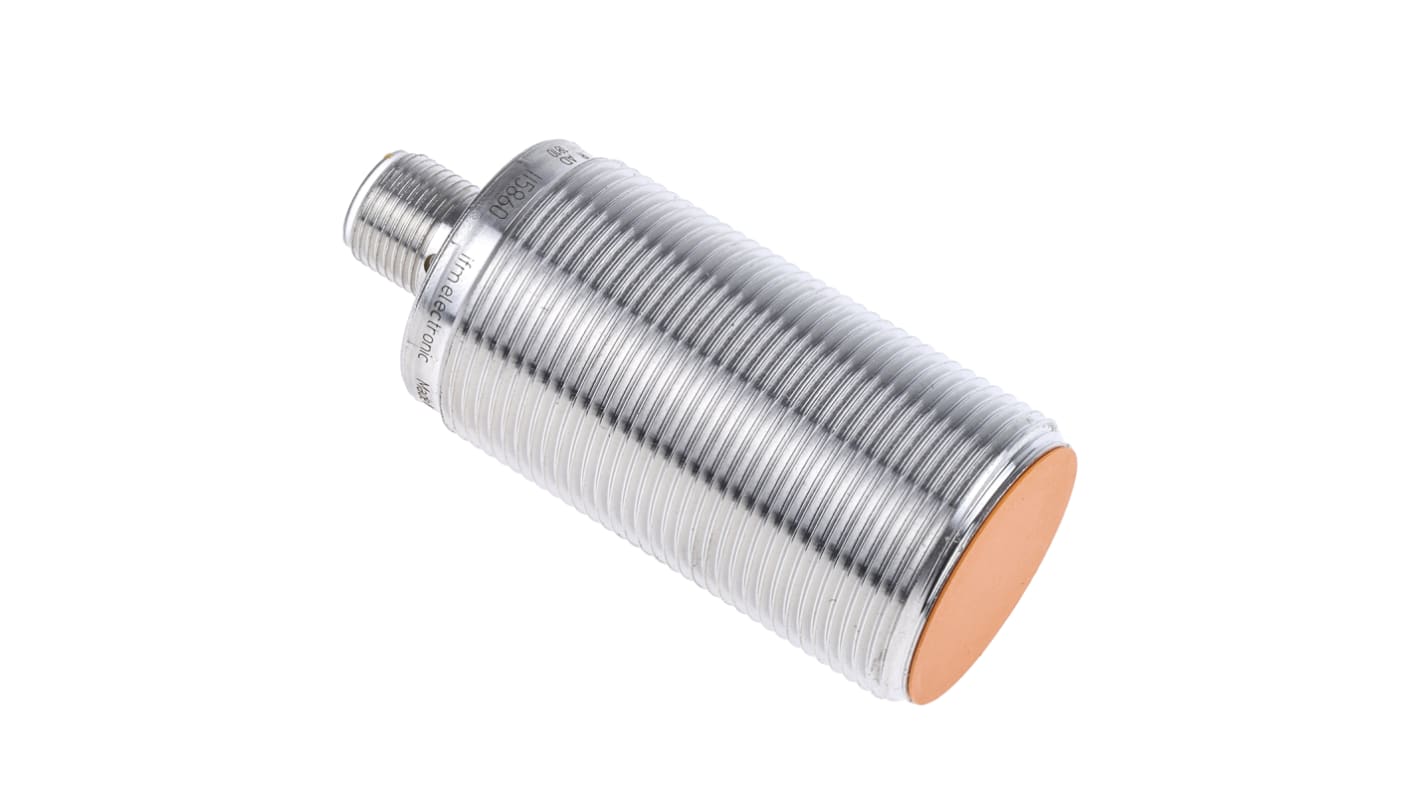 II5860 | ifm electronic Inductive Barrel-Style Proximity Sensor, M30 x 1.5, 15 mm Detection, PNP ...