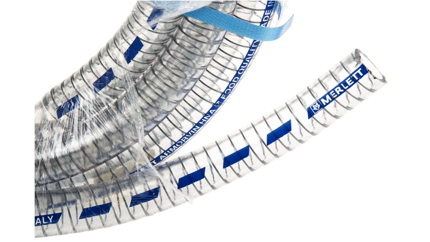 RS PRO Transparent PVC Reinforced Flexible Ducting, 5m, 50mm Bend Radius | RS