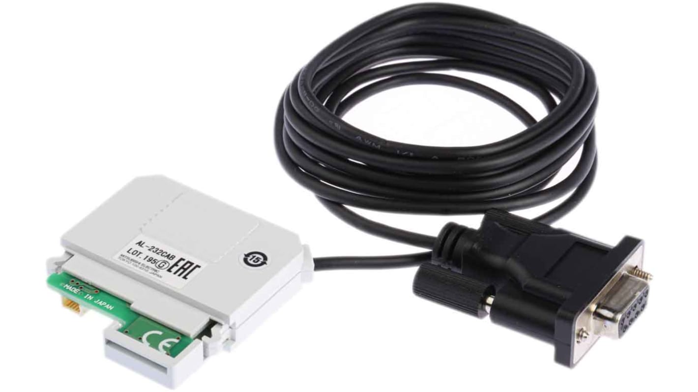 AL-232CAB | Mitsubishi PLC Cable for Use with Alpha Series | RS