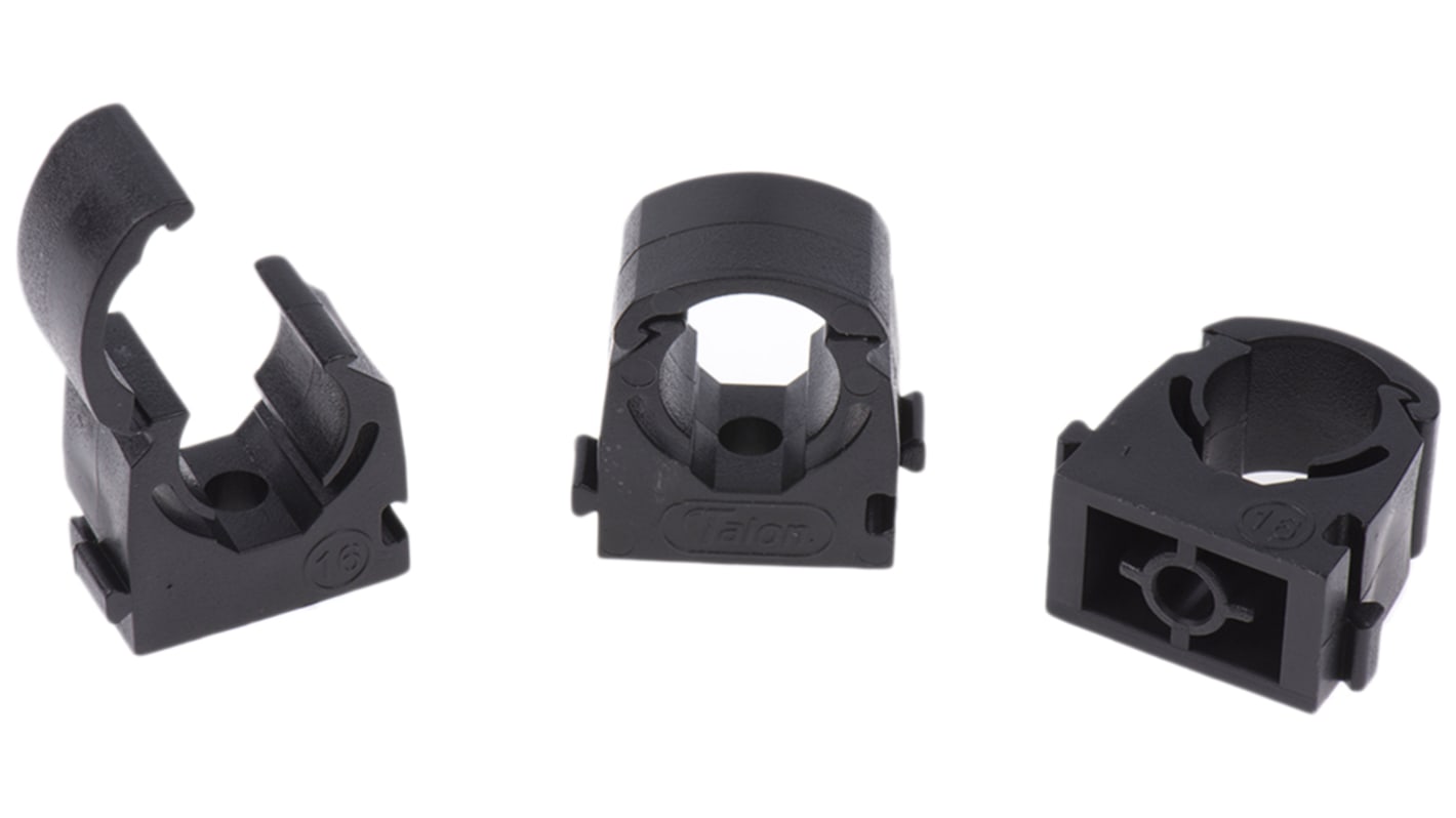 PC15E | JG Speedfit POM Black Pipe Clip | RS