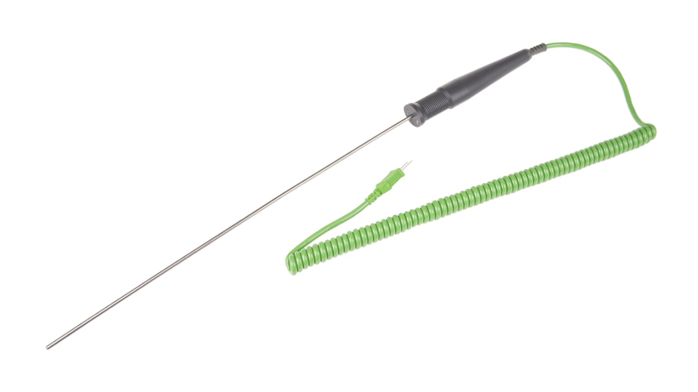 RS PRO K General Temperature Probe, 300mm Length, 3mm Diameter, +1100 ...