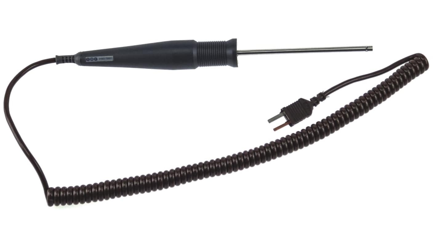 RS PRO T Air Temperature Probe, 110mm Length, 4mm Diameter, +400 °C Max ...