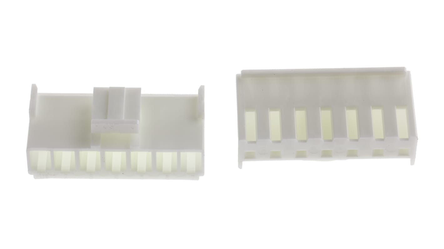 VHR-7N | JST, VH Female PCB Housing, 3.96mm Pitch, 7 Way, 1 Row | RS