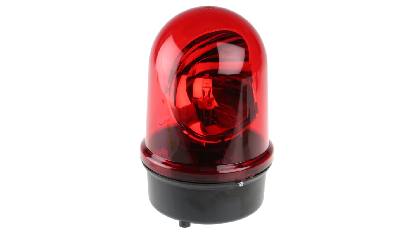 883.100.68 | Werma BM 883 Series Red Rotating Beacon, 230 V ac, Base ...