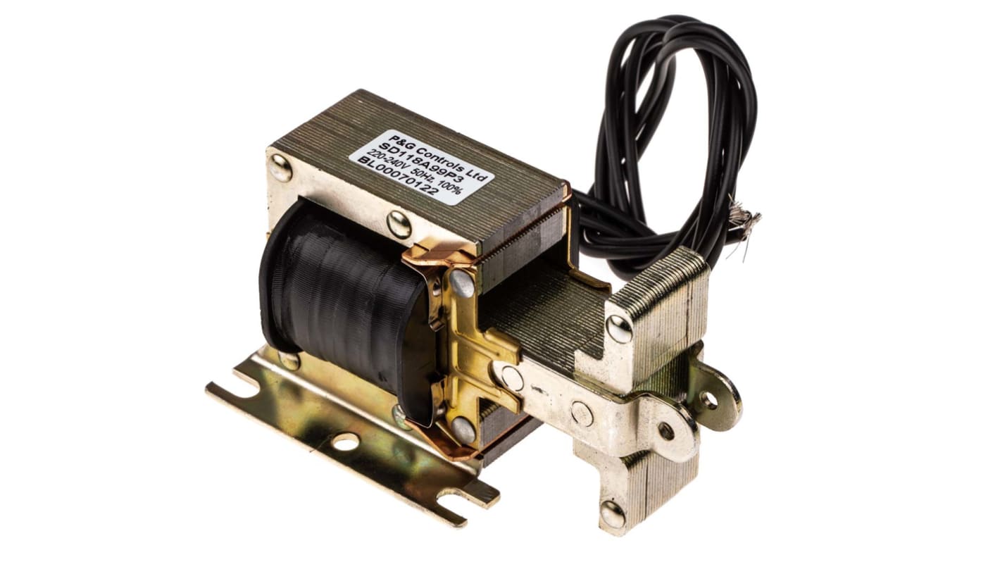 SD118A99P3 | Mechetronics Linear Solenoid, 240 V ac, 50.8 x 52.2 x 36.7 ...