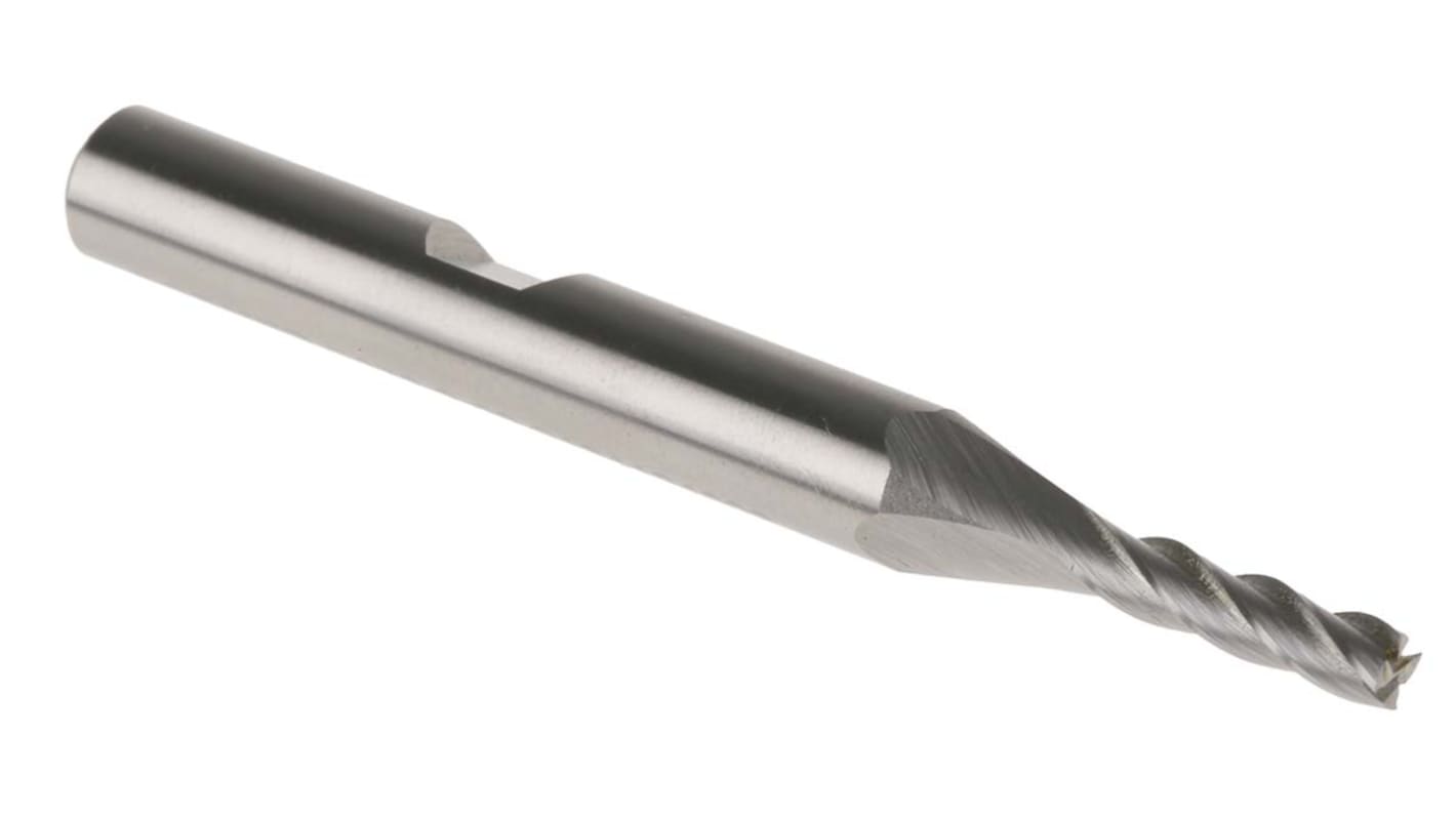 C273-3.00 | Dormer End Mill, 3mm Cutter, HSCo, 6 mm Shank, 12mm Cut | RS