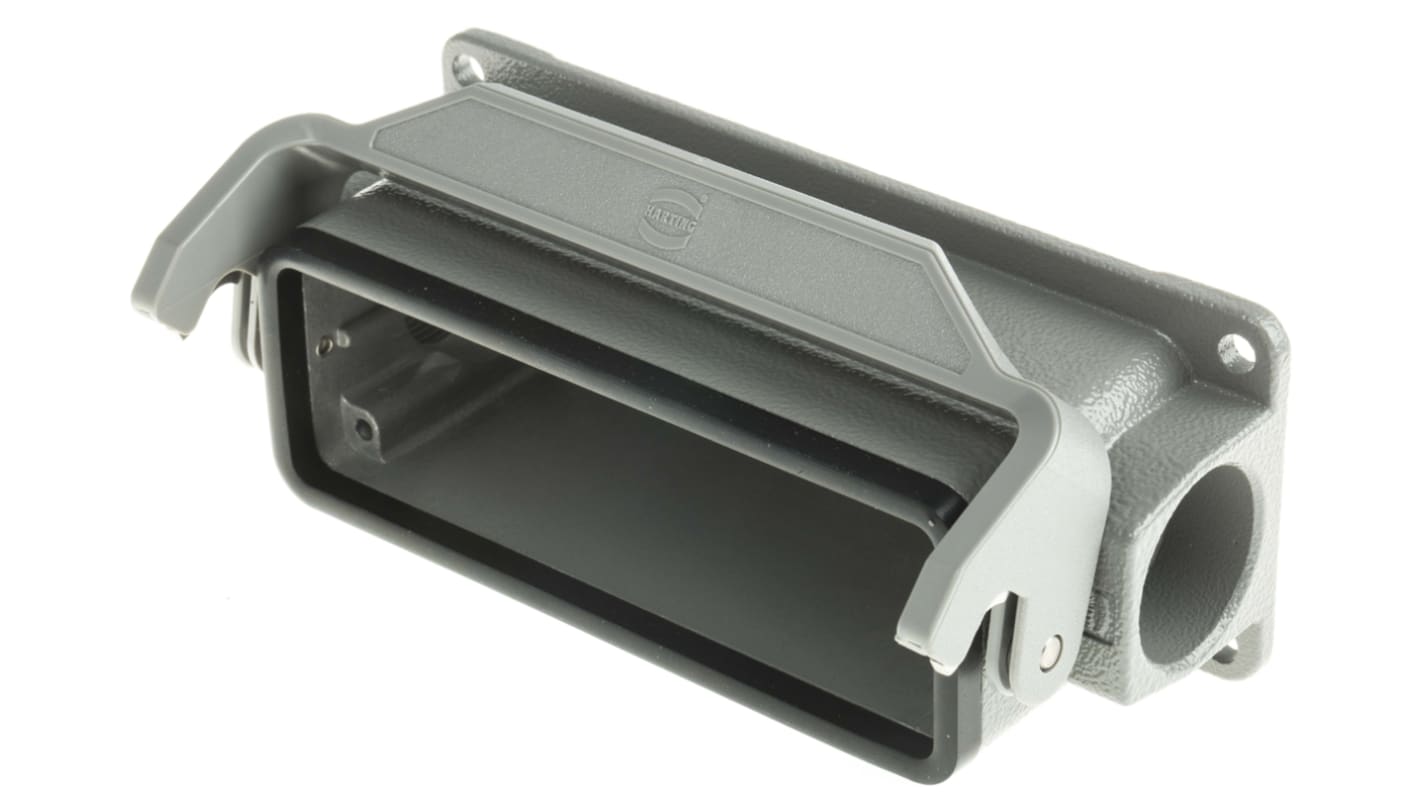 09300241250 | HARTING Han B Heavy Duty Power Connector Hood, PG21 Thread | RS