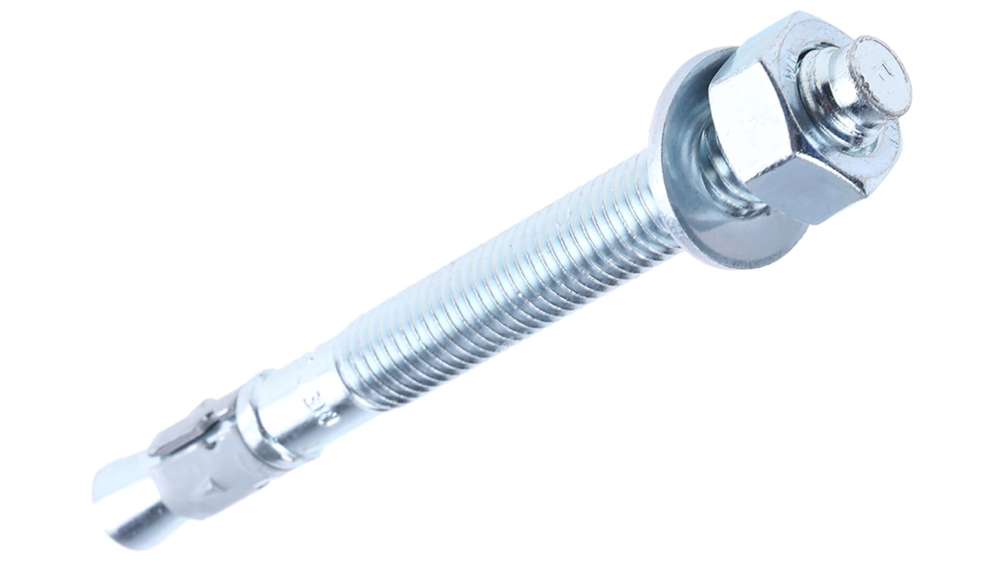 41949 | Fischer Fixings Steel Masonry Fixing M12 x 120mm, 12mm Fixing ...