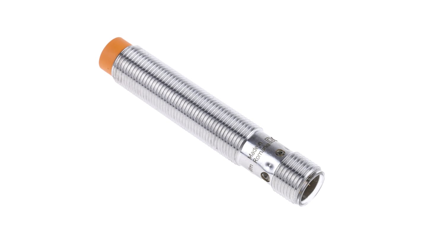 IFS209 | ifm electronic Inductive Barrel-Style Proximity Sensor, M12 x 1, 7 mm Detection, PNP ...