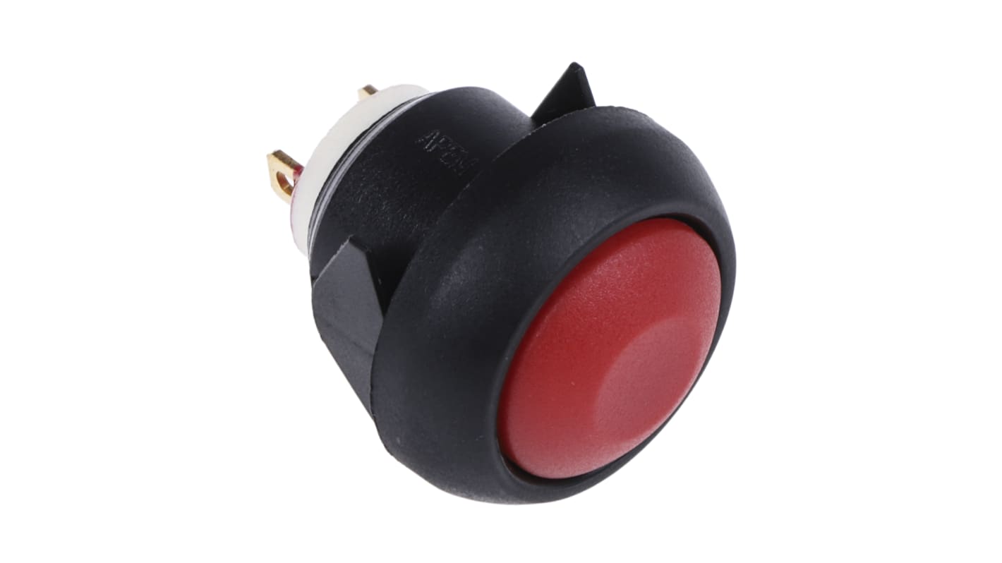 IBR3SAD6 | APEM Miniature Push Button Switch, Momentary, Panel Mount ...