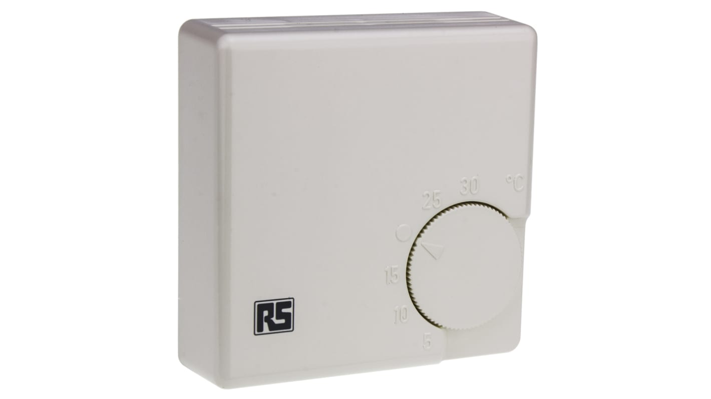 RS PRO NC Thermostats, 4A, 230 V ac, +5 → +30 °C | RS