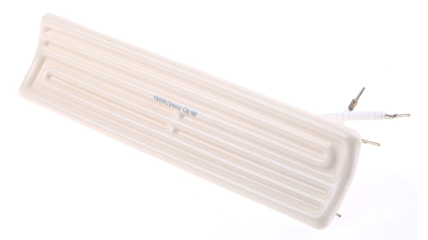 Ceramic Heating Element, 245mm, 150 W, 230 V ac | RS