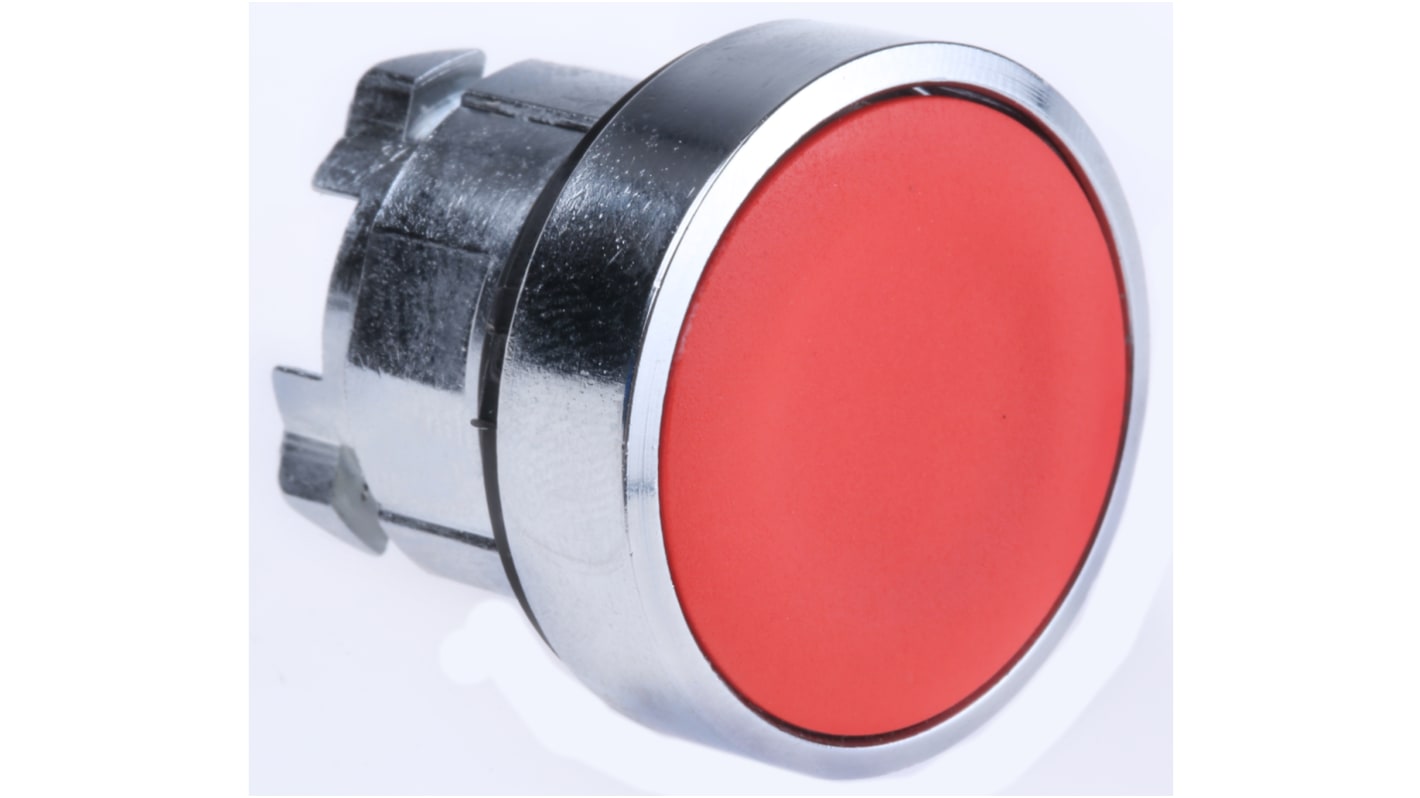 ZB4BH04 | Schneider Electric Harmony XB4 Series Red Latching Push ...