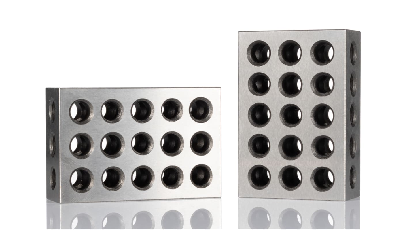 RS PRO Precision Measuring Block set Steel Imperial, 2 piece | RS
