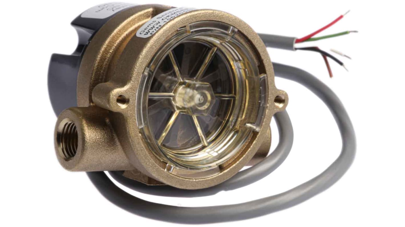 156265BSPP | Gems Sensors RFS Series RotorFlow Electronic Flow Sensor ...