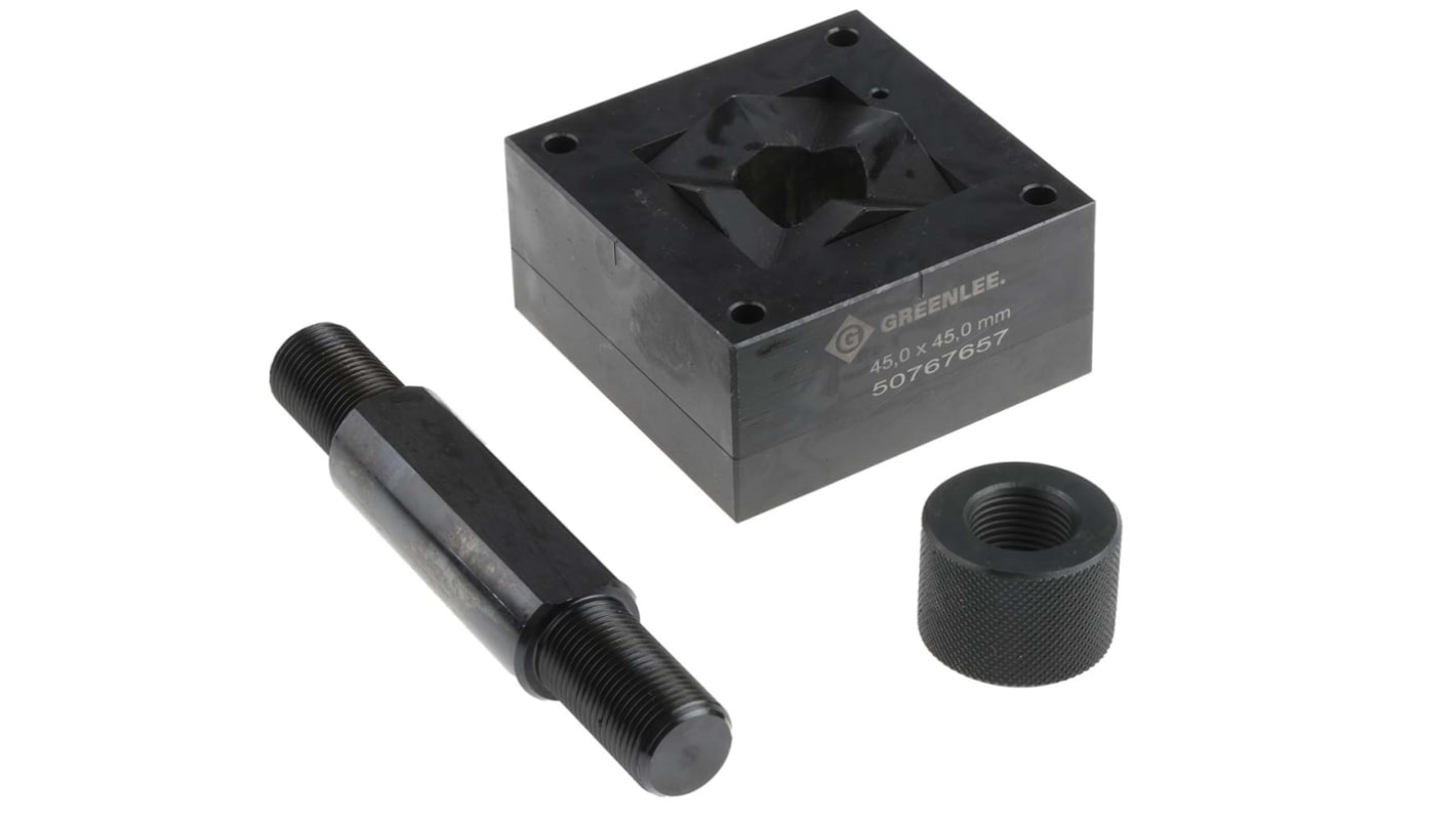 50115723 | Greenlee Punch and Die Tool, 45 x 45mm, Square, Hydraulic ...