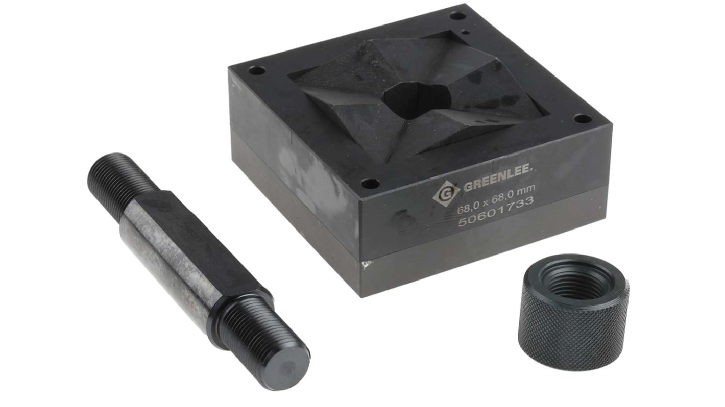 50601717 | Greenlee Punch and Die Tool, 68 x 68mm, Square, Hydraulic ...